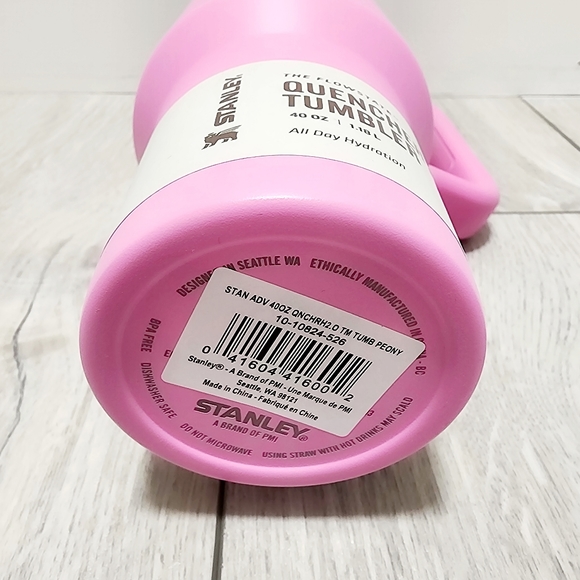 Stanley | Dining | Stanley 4oz Quencher H20 Flowstate Tumbler Peony ...